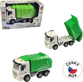 MaDe 08124 - Auto popelářské na setrvačník, 16 cm