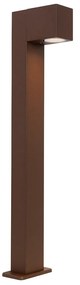 Průmyslová stojací venkovní lampa rezavě hnědá 65 cm IP44 - Baleno