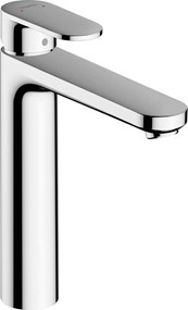 Hansgrohe Vernis Blend, vysoká umyvadlová baterie 190 s kovovou odtokovou soupravou s táhlem, EcoSmart, chromová, 71581000