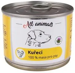 All Animals a.s. All Animals DOG kuřecí mleté Varianta: 200g