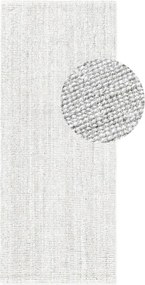 Hanse Home, Běhoun Jaipur 106325 White, 80x200, bílá, chodba / předsíň
