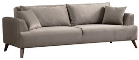 Hanah Home Třímístná pohovka BUHARA světle šedá
