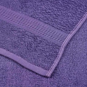 Ručníky do sprchy FROGN 4 ks fialové 70 x 140 cm 360 g/m² 136882