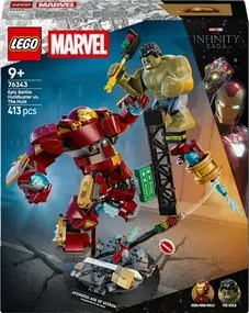 LEGO® Marvel 76343 Epický souboj: Hulkbuster vs. Hulk / Počet dílků: 4