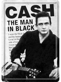 Postershop Plechová pohlednice - Cash (The Man in Black)
