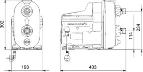 Grundfos SCALA2 3-45A Domácí vodárna 93013252