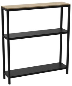 Luminex Koupelnový regál 67x60 cm černá 9883