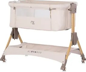 CHIPOLINO Postýlka SleepNFold 2v1 Cashmere / Přístavná k posteli / 6 v