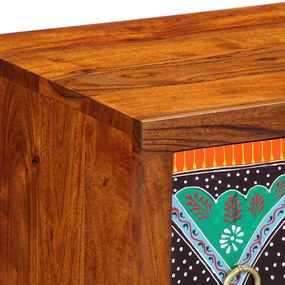 Příborník Multicolour 50X35X60 Masivní Dřevo Akácie