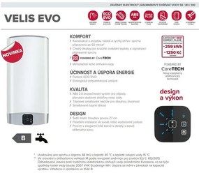 Ariston VELIS EVO 50 Elektrický zásobníkový ohřívač vody