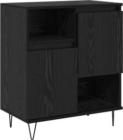 Servírovací skříň 2 ks Černý dub 60 x 35 x 70 cm 3394550