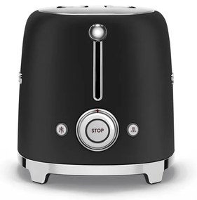 Matně černý topinkovač Retro Style – SMEG