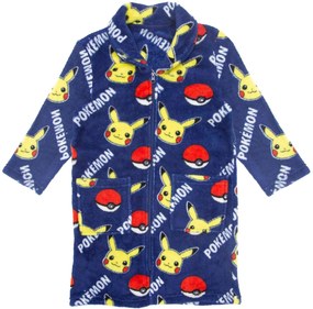 Dětský coral fleece župan Pokémon, EU 116