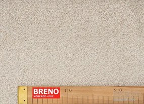 Breno Metrážový koberec TENDER 33, šíře 400 cm, Béžová
