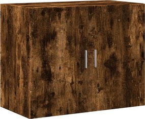 Skříň highboard kouřový dub 80 x 42,5 x 249 cm kompozitní dřevo 3281368