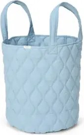 Little Dutch Košík textilní oboustranný extra velký Pure Denim Blue