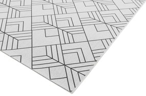 Šedý  koberec Granton Deco Ivory Rozměry: 200x290 cm