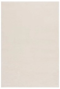 vidaXL Pratelný koberec krátký vlas 160 x 230 cm protiskluzový krémový