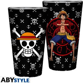 Sklenice One Piece - Luffy 400 ml
