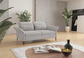 XXXLutz 2,5SEDÁK, textil, barvy stříbra Sit & More - Pohovky - 00014401186X
