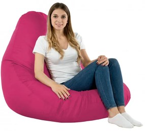 Sedací vak DROP XXL fuchsiový OUTDOOR