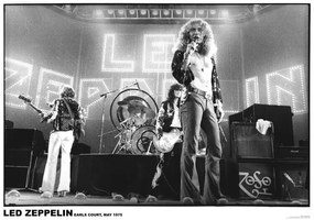 Plakát, Obraz - Led Zeppelin - Earls Court May 1975, (59.4 x 84.1 cm)