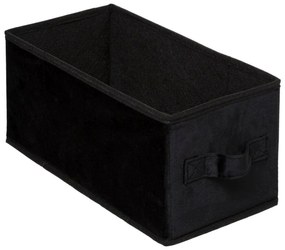 Textilní box 15 cm černý