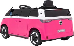 Elektrické autíčko Volkswagen ID BUZZ růžové