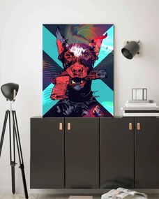 Gario Obraz na plátně Obranný pes v barvě - Nikita Abakumov Rozměry: 40 x 60 cm