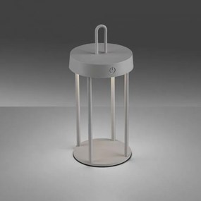 LD 19300-40 ANSELM LED stolní lampa na baterie mobilní 28cm dotykový stmívač IP44 zahradní svítidlo 2700K - JUST LIGHT