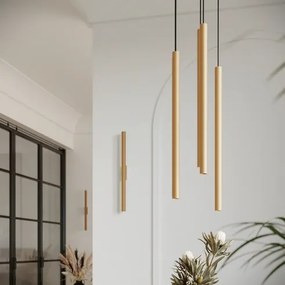 Závěsné svítidlo SOLLUX PASTELO 2 zlaté G9 2x8W bez žárovky SL.1305