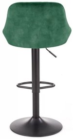 Barová židle H101 Halmar Tmavě zelená
