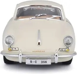 Bburago 1:24 Porsche 356B Coupe (1961) Ivory