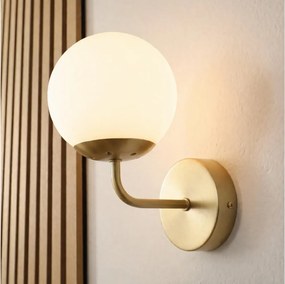Brilagi - Nástěnná lampa MALIVA 1xE14/15W/230V zlatá/bílá