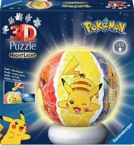 Ravensburger 120080534 Puzzle-Ball Pokémon (noční edice) / 72 dílků /