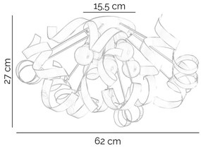 ONLI - Stropní svítidlo ZOE 5xE14/6W/230V bílá