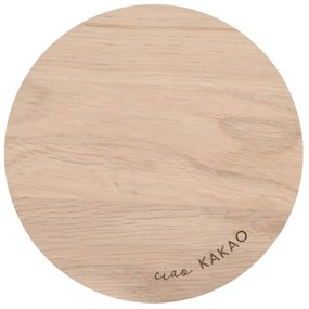 Eulenschnitt Dřevěný podtácek Oak Ciao Kakao, přírodní barva, dřevo