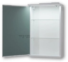 Olsen Spa Vrchní zrcadlová skříňka NICE s LED osvětlením Rozměr A - 40 cm, Rozměr B - 15 cm, Rozměr C - 64 cm OLNNIC40