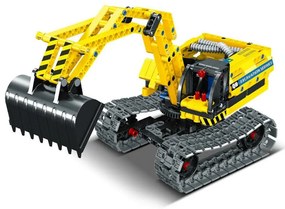 Stavebnice iM.MASTER bagr/robot 2v1, 342 dílků
