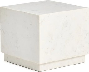 Mramorový odkládací stolek 40x40 cm Sorein – Kave Home