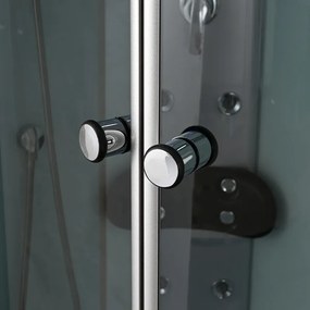 Terra Hydromasážní box WSH7106 LWS, 120x80 levý se saunou