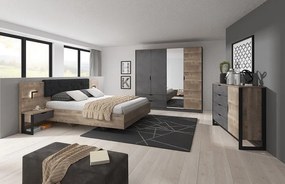 Moderní ložnice Arden Zvolte možnost matrace: Bez matrace
