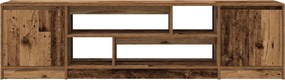 TV skříňka old wood 188,5x41x50 cm kompozitní dřevo 3328424