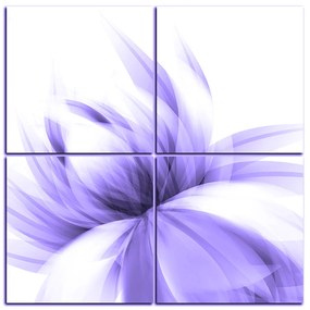Obraz na plátně - Elegantní květ - čtverec 3147VE (60x60 cm)