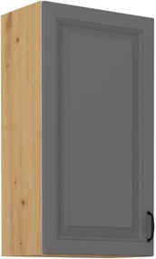 Kuchyňská skříňka Stilo 50 G-90 1F korpus dub artisan, dvířka šedá DUST