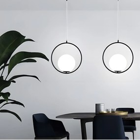 Toolight Závěsné osvětlení Modern D13 G110-1W černé