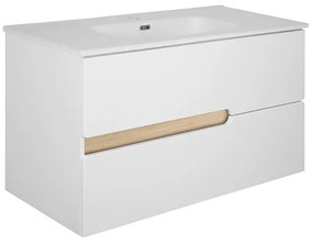 A-Interiéry Koupelnová skříňka s keramickým umyvadlem Sofie W 100 - sofie w100