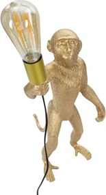 Stolní lampa Monkey 55 cm zlatá