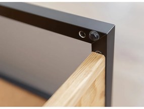 Massive home | TV stolek 2.1 střední sklo, dub, barva přírodní dub, kolekce Modern Loft