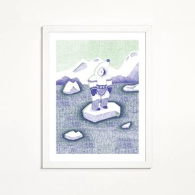 Pavla Baštanová | Eskymák Rám: Bez rámu, Velikost: 30 x 20 cm